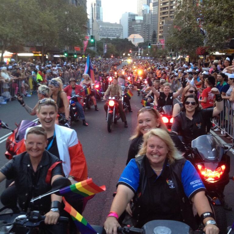 Sydney's Dykes on Bikes Inc. – Riding with pride since 1988